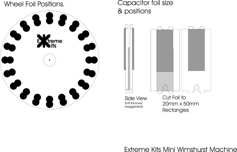 Wimshurst Construction - Discs - Extreme Kits