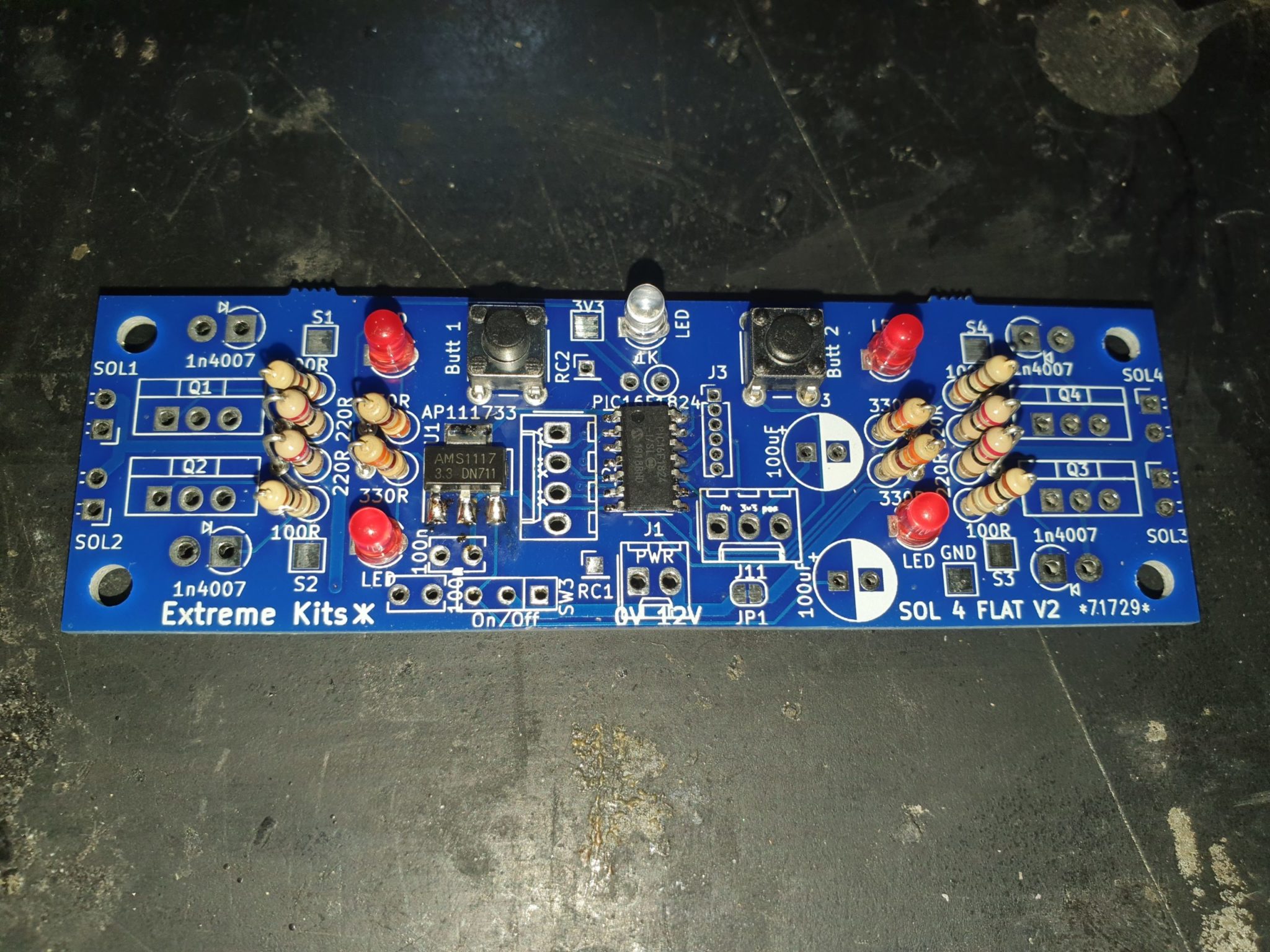 Flat 4 Solenoid engine PCB assembly - Extreme Kits