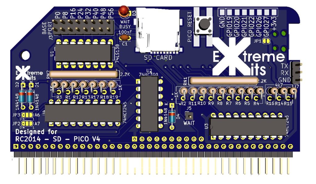 RC2014 - Micro SD Card Module - Extreme Kits