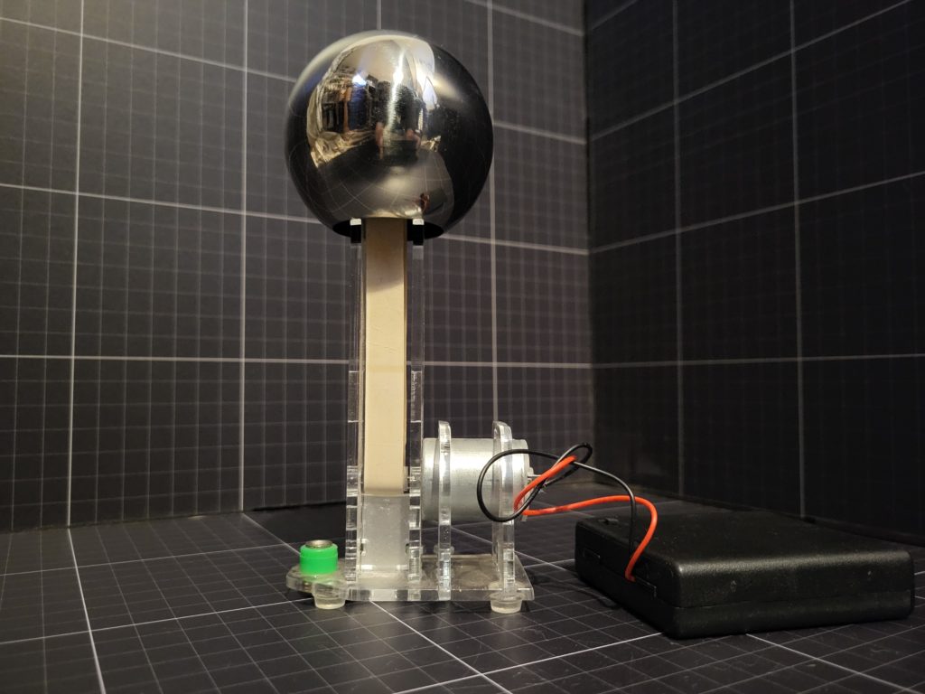 High voltage Van De Graaff generator -150mm