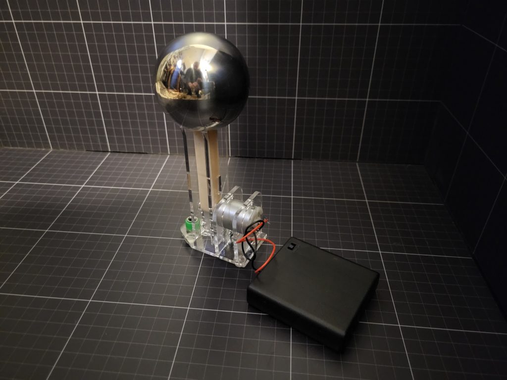 High voltage Van De Graaff generator -150mm